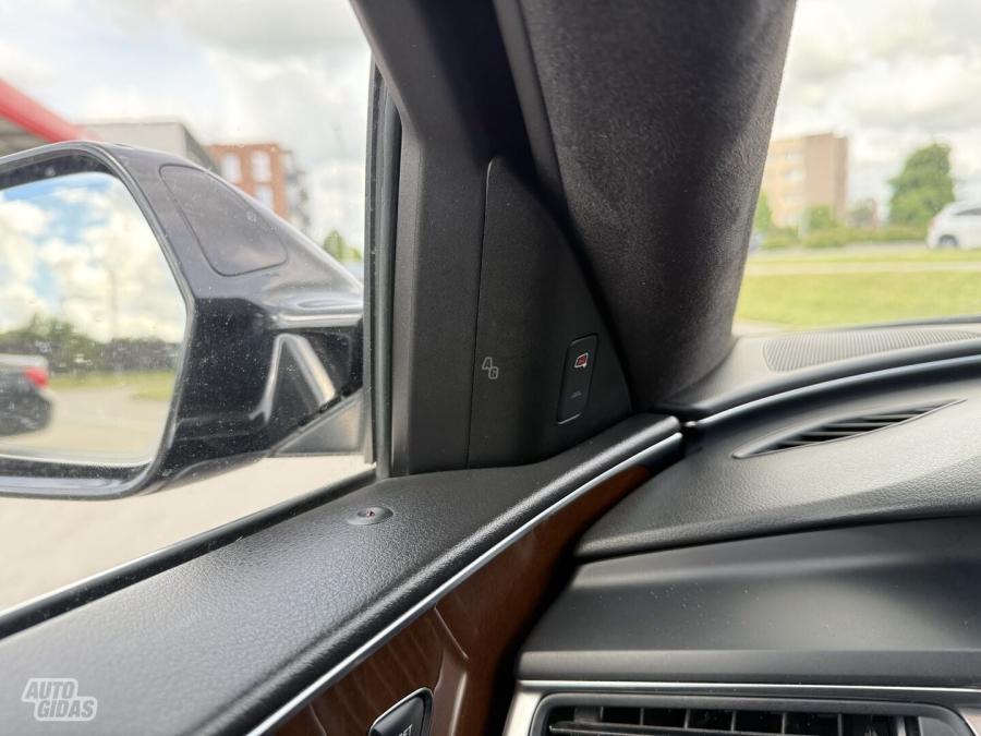 Black Audi A6 2017 in Klaipeda, with an engine capacity of 2.00 L and mileage of 122 thousand km for 15650 €, photo 26 on AUTOMOTO.COM.LV