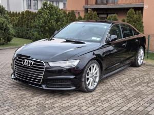 Black Audi A6 2018 in Kaunas, with an engine capacity of 3.00 L and mileage of 123 thousand km for 18900 €, photo  on AUTOMOTO.COM.LV