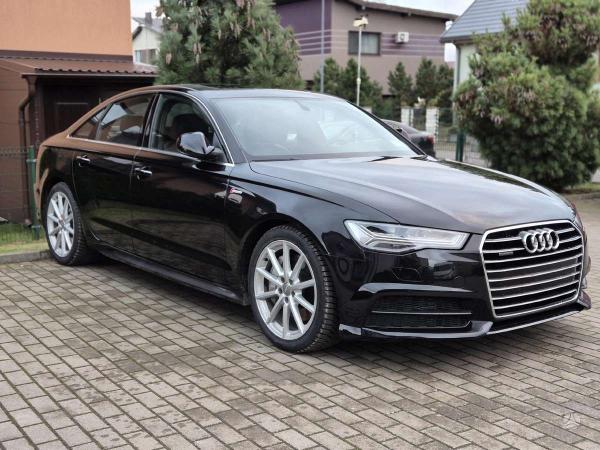 Melns Audi A6 2018 Kauņa, ar dzinēja tilpumu 3.00 L un nobraukumu 123 tūkst. km par 18900 €, foto 2 vietnē AUTOMOTO.COM.LV