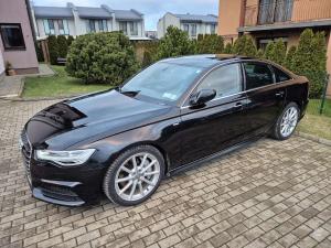 Black Audi A6 2018 in Kaunas, with an engine capacity of 3.00 L and mileage of 123 thousand km for 18900 €, photo 3 on AUTOMOTO.COM.LV