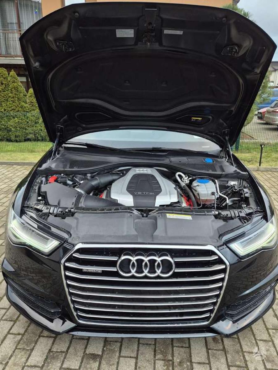 Black Audi A6 2018 in Kaunas, with an engine capacity of 3.00 L and mileage of 123 thousand km for 18900 €, photo 11 on AUTOMOTO.COM.LV
