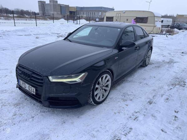 Black Audi A6 2018 in Panevezys, with an engine capacity of 3.00 L and mileage of 208 thousand km for 19000 €, photo 1 on AUTOMOTO.COM.LV