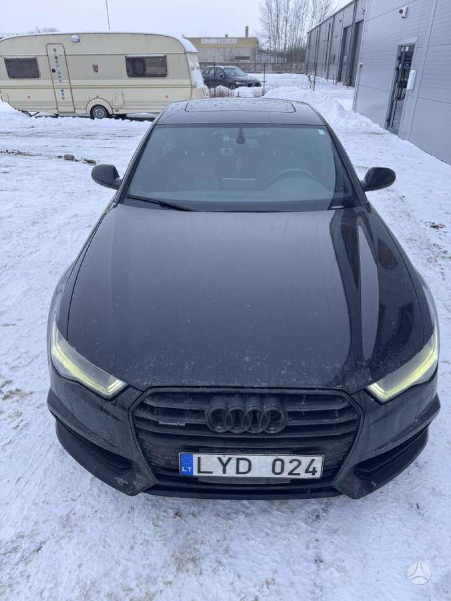 Melns Audi A6 2018 Panevēža, ar dzinēja tilpumu 3.00 L un nobraukumu 208 tūkst. km par 19000 €, foto 2 vietnē AUTOMOTO.COM.LV