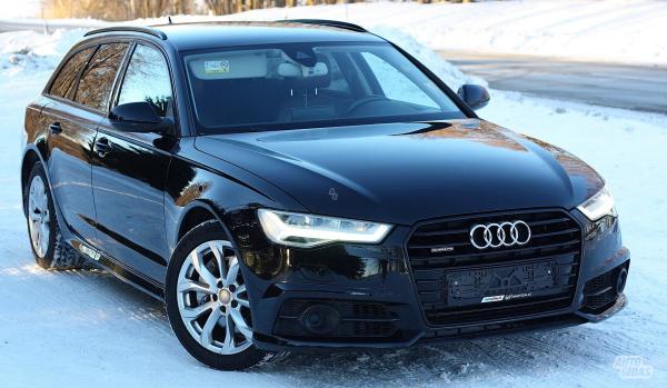 Black Audi A6 2018 in Petrikaiciai, with an engine capacity of 3.00 L and mileage of 213 thousand km for 15999 €, photo 3 on AUTOMOTO.COM.LV