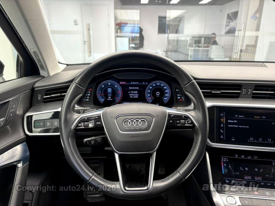 Black Audi A6 2018 in Tartu, with an engine capacity of 3.00 L and mileage of 107 thousand km for 29900 €, photo 11 on AUTOMOTO.COM.LV