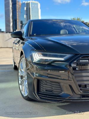 Black Audi A6 2018 in Tallinn, with an engine capacity of 3.00 L and mileage of 77 thousand km for 33990 €, photo  on AUTOMOTO.COM.LV