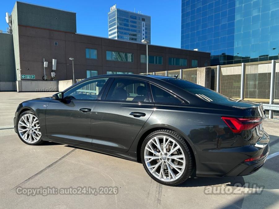 Black Audi A6 2018 in Tallinn, with an engine capacity of 3.00 L and mileage of 77 thousand km for 33990 €, photo 3 on AUTOMOTO.COM.LV