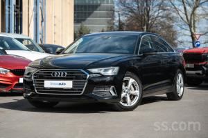 Black Audi A6 2018 in Riga, with an engine capacity of 3.00 L and mileage of 147 thousand km for 20990 €, photo  on AUTOMOTO.COM.LV