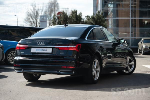 Black Audi A6 2018 in Riga, with an engine capacity of 3.00 L and mileage of 147 thousand km for 20990 €, photo 6 on AUTOMOTO.COM.LV