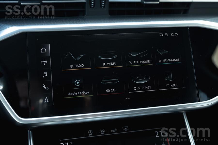 Melns Audi A6 2018 Rīga, ar dzinēja tilpumu 3.00 L un nobraukumu 147 tūkst. km par 20990 €, foto 15 vietnē AUTOMOTO.COM.LV