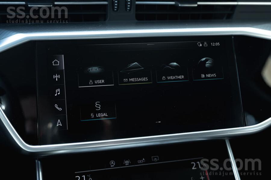 Melns Audi A6 2018 Rīga, ar dzinēja tilpumu 3.00 L un nobraukumu 147 tūkst. km par 20990 €, foto 16 vietnē AUTOMOTO.COM.LV