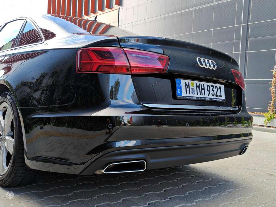 Black Audi A6 2018 in Klaipeda, with an engine capacity of 1.97 L and mileage of 180 thousand km for 18500 €, photo 1 on AUTOMOTO.COM.LV
