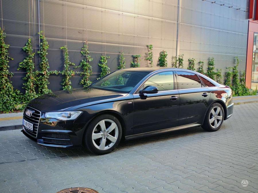 Black Audi A6 2018 in Klaipeda, with an engine capacity of 1.97 L and mileage of 180 thousand km for 18500 €, photo 13 on AUTOMOTO.COM.LV