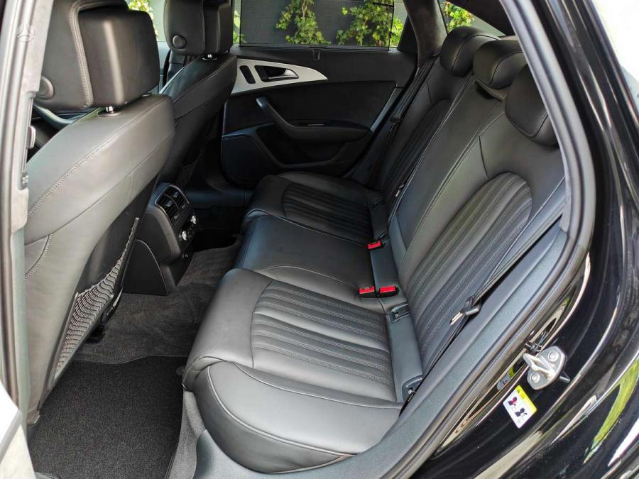 Black Audi A6 2018 in Klaipeda, with an engine capacity of 1.97 L and mileage of 180 thousand km for 18500 €, photo 22 on AUTOMOTO.COM.LV