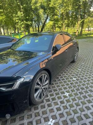 Black Audi A6 2018 in Kaunas, with an engine capacity of 3.00 L and mileage of 70 thousand km for 37000 €, photo 3 on AUTOMOTO.COM.LV