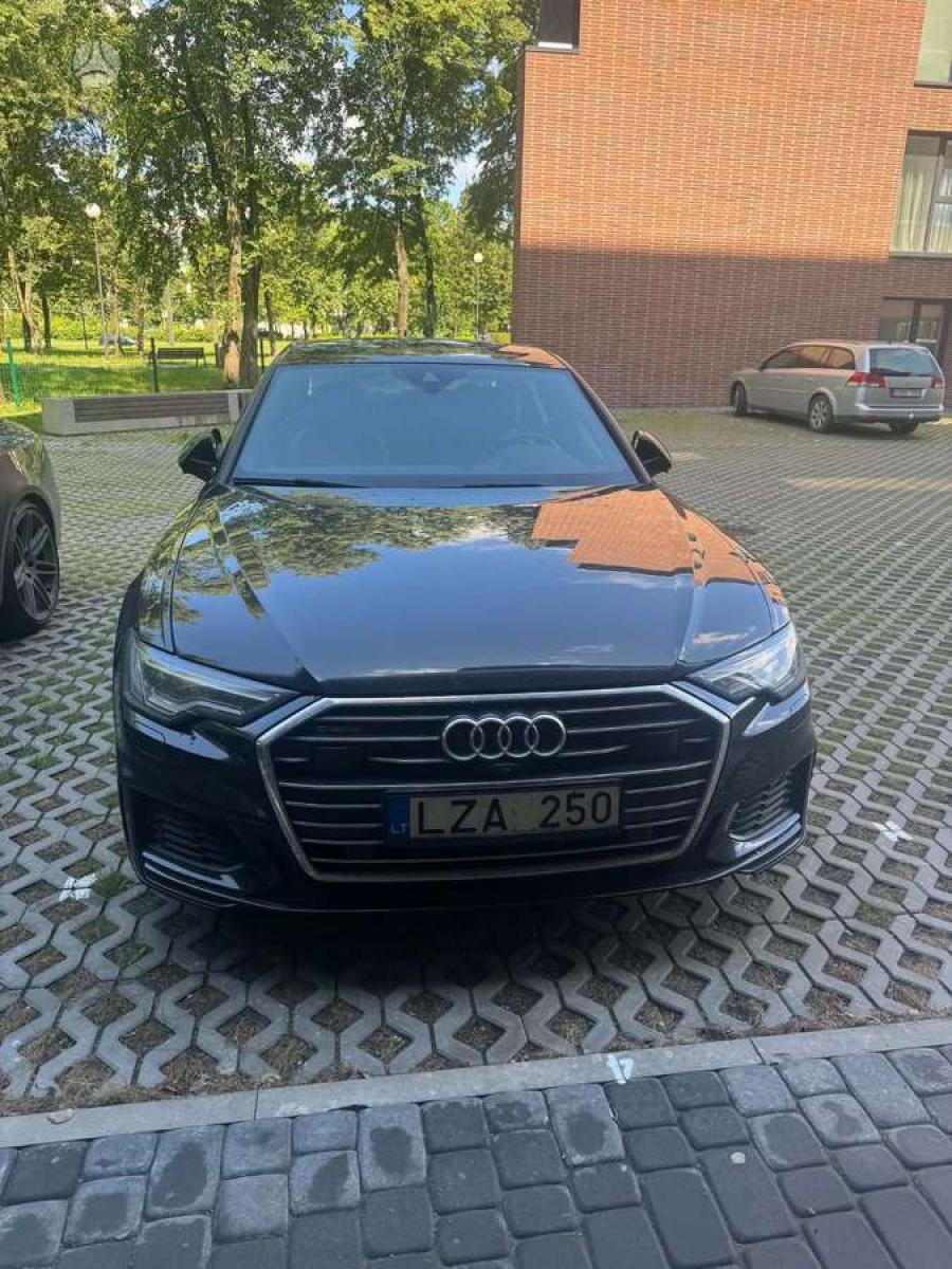 Black Audi A6 2018 in Kaunas, with an engine capacity of 3.00 L and mileage of 70 thousand km for 37000 €, photo 4 on AUTOMOTO.COM.LV
