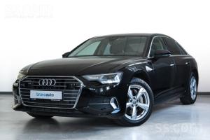 Melns Audi A6 2018 Rīga, ar dzinēja tilpumu 3.00 L un nobraukumu 147 tūkst. km par 19890 €, foto  vietnē AUTOMOTO.COM.LV