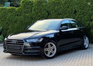 Black Audi A6 2018 in Jonava, with an engine capacity of 1.97 L and mileage of 209 thousand km for 14750 €, photo 3 on AUTOMOTO.COM.LV