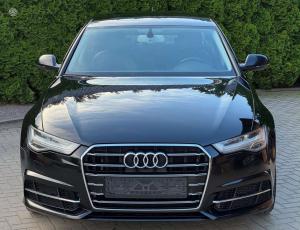 Black Audi A6 2018 in Jonava, with an engine capacity of 1.97 L and mileage of 209 thousand km for 14750 €, photo 4 on AUTOMOTO.COM.LV