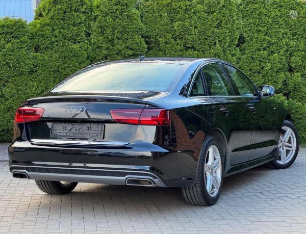 Black Audi A6 2018 in Jonava, with an engine capacity of 1.97 L and mileage of 209 thousand km for 14750 €, photo 7 on AUTOMOTO.COM.LV