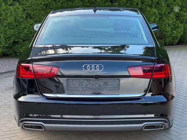 Black Audi A6 2018 in Jonava, with an engine capacity of 1.97 L and mileage of 209 thousand km for 14750 €, photo 8 on AUTOMOTO.COM.LV