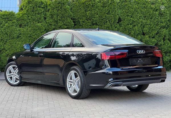 Black Audi A6 2018 in Jonava, with an engine capacity of 1.97 L and mileage of 209 thousand km for 14750 €, photo 10 on AUTOMOTO.COM.LV