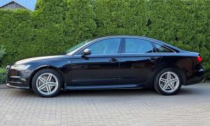 Black Audi A6 2018 in Jonava, with an engine capacity of 1.97 L and mileage of 209 thousand km for 14750 €, photo 15 on AUTOMOTO.COM.LV