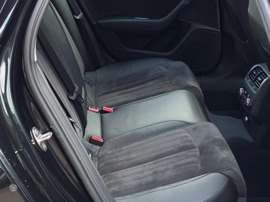 Black Audi A6 2018 in Jonava, with an engine capacity of 1.97 L and mileage of 209 thousand km for 14750 €, photo 26 on AUTOMOTO.COM.LV