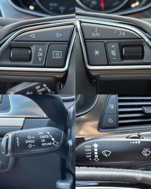 Black Audi A6 2018 in Jonava, with an engine capacity of 1.97 L and mileage of 209 thousand km for 14750 €, photo 33 on AUTOMOTO.COM.LV