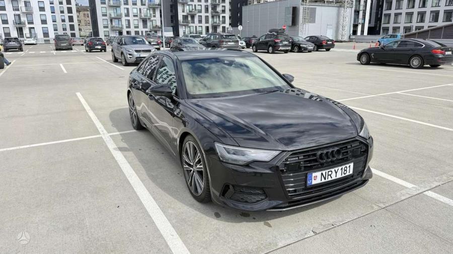 Black Audi A6 2018 in Vilnius, with an engine capacity of 3.00 L and mileage of 178 thousand km for 27500 €, photo 1 on AUTOMOTO.COM.LV