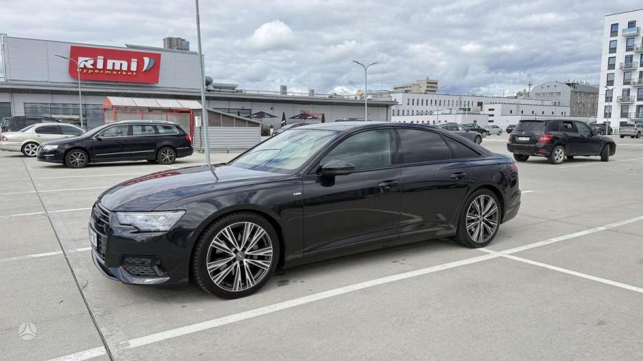 Black Audi A6 2018 in Vilnius, with an engine capacity of 3.00 L and mileage of 178 thousand km for 27500 €, photo 6 on AUTOMOTO.COM.LV