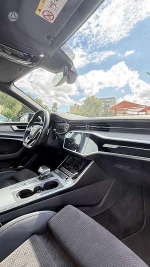 Black Audi A6 2018 in Vilnius, with an engine capacity of 3.00 L and mileage of 178 thousand km for 27500 €, photo 12 on AUTOMOTO.COM.LV