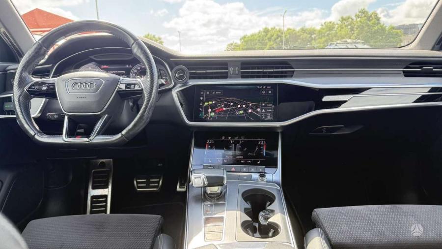 Black Audi A6 2018 in Vilnius, with an engine capacity of 3.00 L and mileage of 178 thousand km for 27500 €, photo 13 on AUTOMOTO.COM.LV