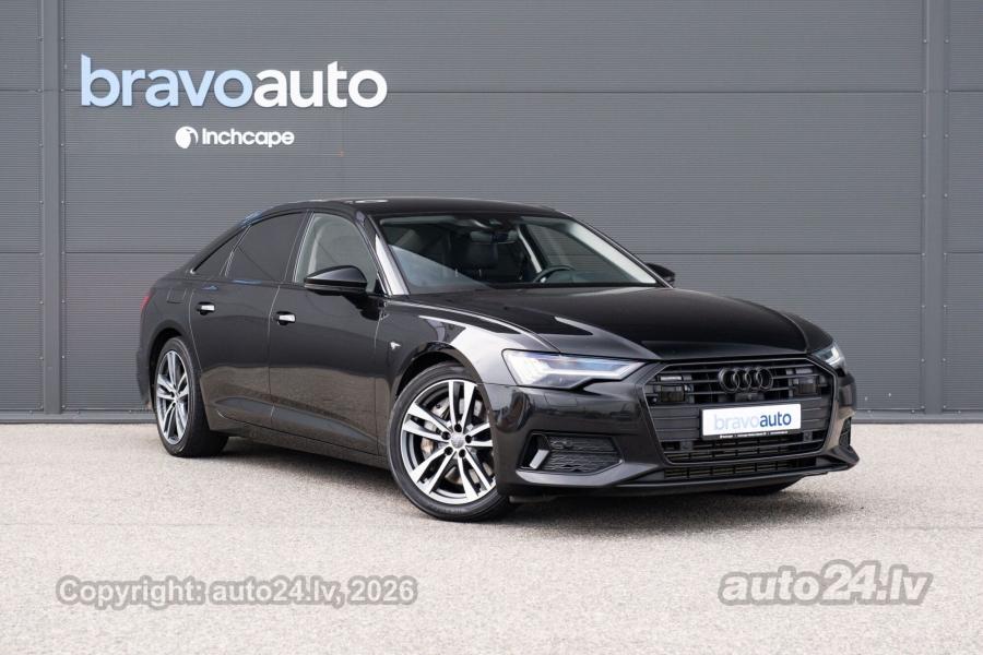 Black Audi A6 2018 in Tartu, with an engine capacity of 3.00 L and mileage of 141 thousand km for 30900 €, photo 4 on AUTOMOTO.COM.LV