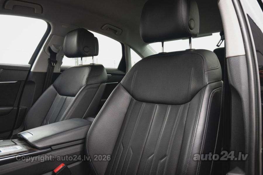 Black Audi A6 2018 in Tartu, with an engine capacity of 3.00 L and mileage of 141 thousand km for 30900 €, photo 13 on AUTOMOTO.COM.LV