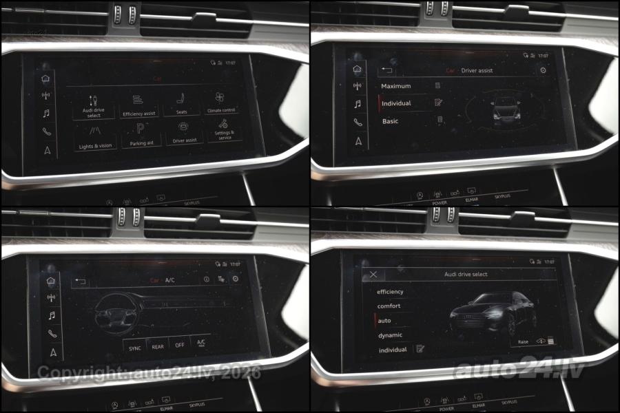 Black Audi A6 2018 in Tartu, with an engine capacity of 3.00 L and mileage of 141 thousand km for 30900 €, photo 20 on AUTOMOTO.COM.LV