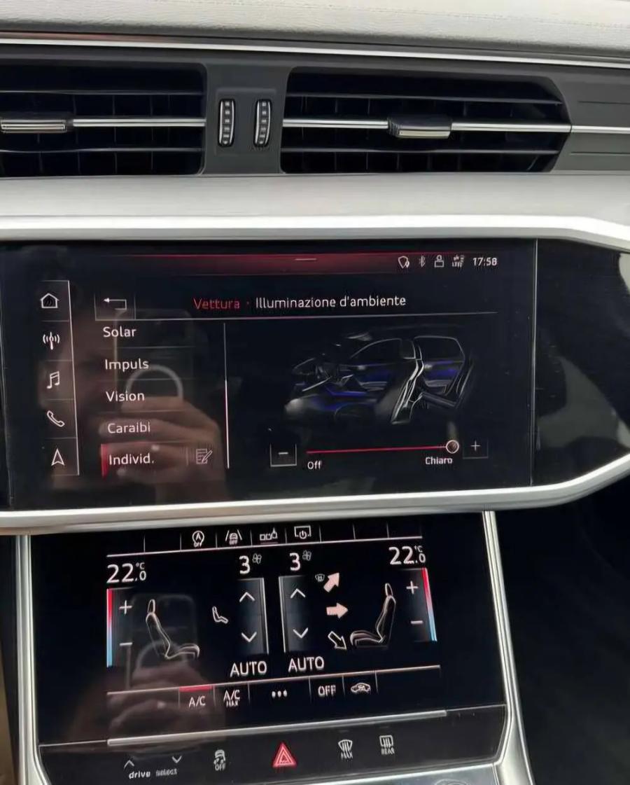 Черный Ауди А6 2018 в Тельшяй, объемом двигателя 3.00 л и пробегом 224 тыс. км за 18490 €, фото 19 на AUTOMOTO.COM.LV