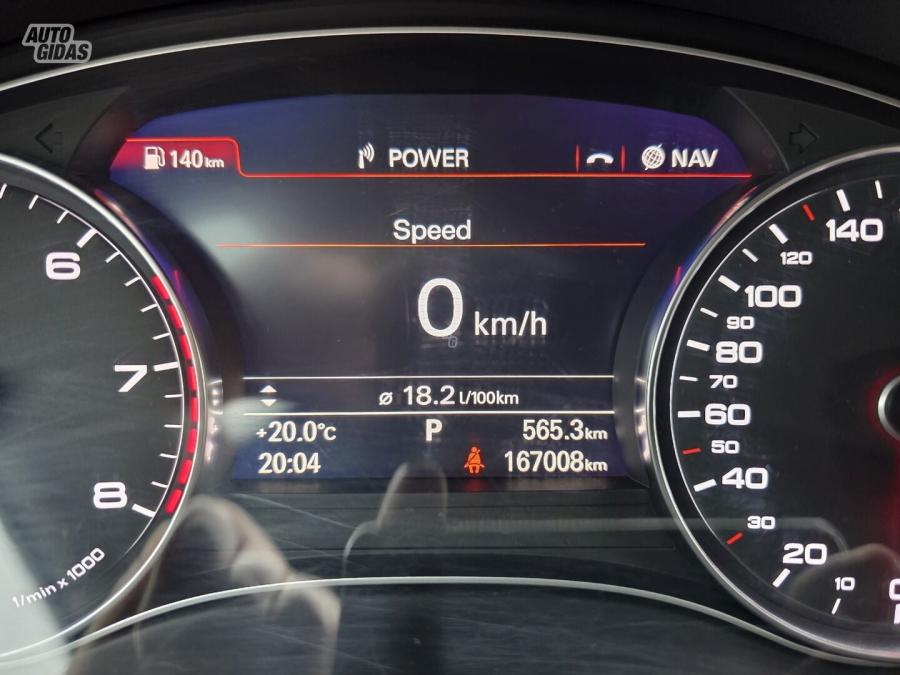 Black Audi A6 2018 in Kaunas, with an engine capacity of 3.00 L and mileage of 167 thousand km for 18000 €, photo 20 on AUTOMOTO.COM.LV