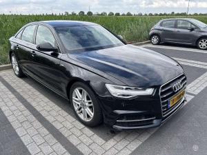 Black Audi A6 2018 in Marijampole, with an engine capacity of 2.00 L and mileage of 300 thousand km for 13950 €, photo 3 on AUTOMOTO.COM.LV