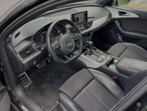 Black Audi A6 2018 in Marijampole, with an engine capacity of 2.00 L and mileage of 300 thousand km for 13950 €, photo 5 on AUTOMOTO.COM.LV