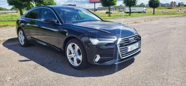 Black Audi A6 2018 in Kaunas, with an engine capacity of 2.97 L and mileage of 219 thousand km for 19500 €, photo 2 on AUTOMOTO.COM.LV