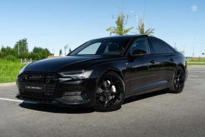 Black Audi A6 2018 in Vilnius, with an engine capacity of 2.97 L and mileage of 217 thousand km for 26000 €, photo  on AUTOMOTO.COM.LV