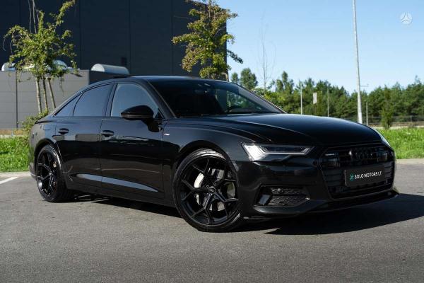 Black Audi A6 2018 in Vilnius, with an engine capacity of 2.97 L and mileage of 217 thousand km for 26000 €, photo 6 on AUTOMOTO.COM.LV