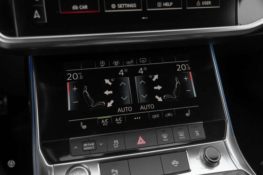 Black Audi A6 2018 in Vilnius, with an engine capacity of 2.97 L and mileage of 217 thousand km for 26000 €, photo 16 on AUTOMOTO.COM.LV