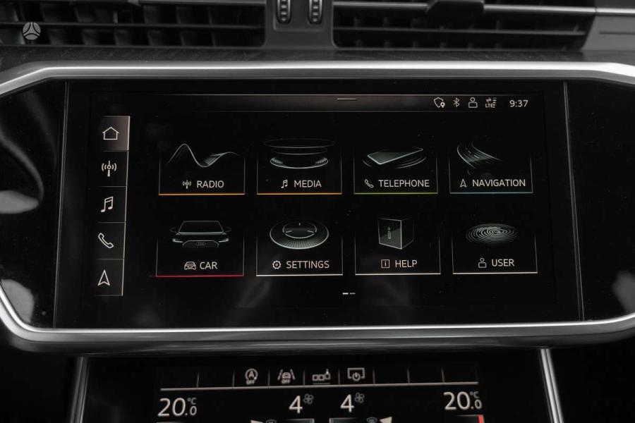 Black Audi A6 2018 in Vilnius, with an engine capacity of 2.97 L and mileage of 217 thousand km for 26000 €, photo 17 on AUTOMOTO.COM.LV