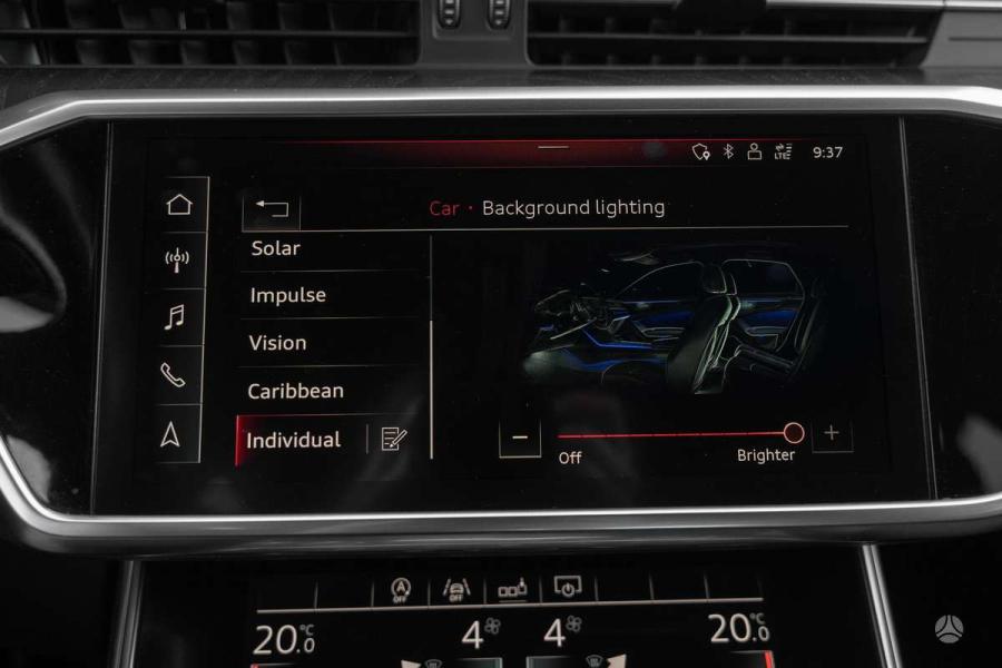 Black Audi A6 2018 in Vilnius, with an engine capacity of 2.97 L and mileage of 217 thousand km for 26000 €, photo 19 on AUTOMOTO.COM.LV
