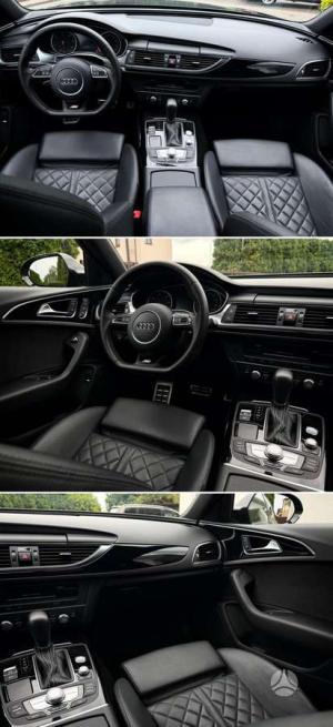 Black Audi A6 2018 in Kaunas, with an engine capacity of 2.00 L and mileage of 213 thousand km for 17350 €, photo 3 on AUTOMOTO.COM.LV