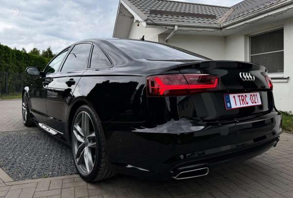 Black Audi A6 2018 in Kaunas, with an engine capacity of 2.00 L and mileage of 213 thousand km for 17350 €, photo 5 on AUTOMOTO.COM.LV