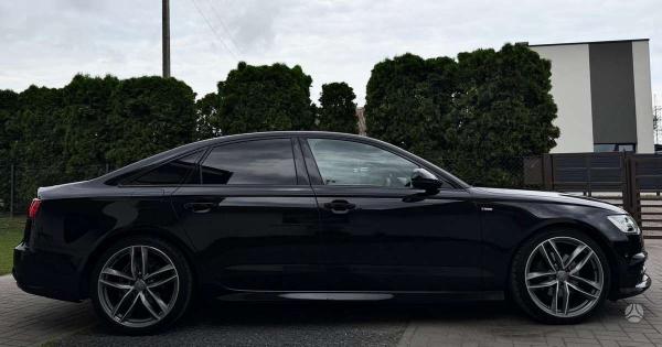 Black Audi A6 2018 in Kaunas, with an engine capacity of 2.00 L and mileage of 213 thousand km for 17350 €, photo 7 on AUTOMOTO.COM.LV