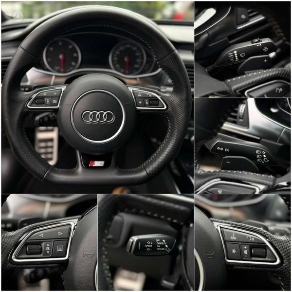 Black Audi A6 2018 in Kaunas, with an engine capacity of 2.00 L and mileage of 213 thousand km for 17350 €, photo 8 on AUTOMOTO.COM.LV